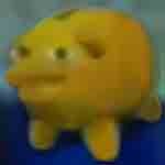 yellow piggy bank remaster v2 – SSBM Textures